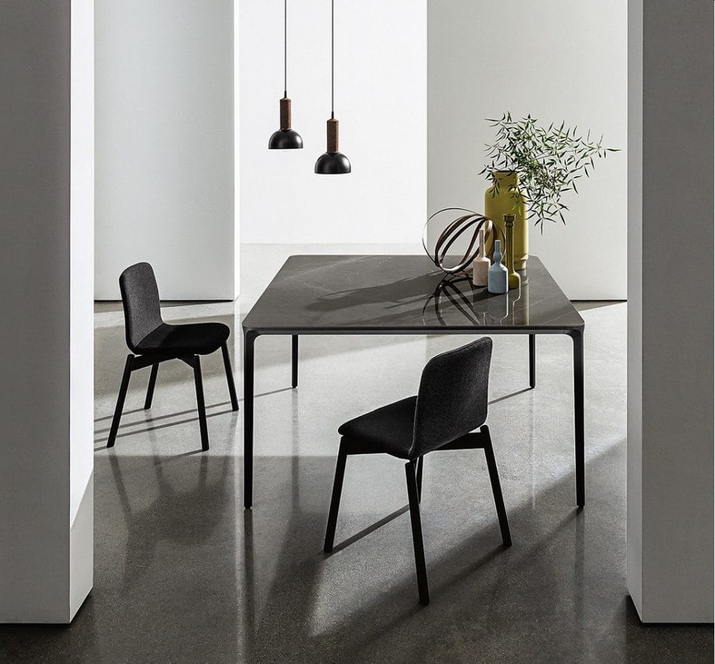 Slim Square Table - Ginger Jar Furniture