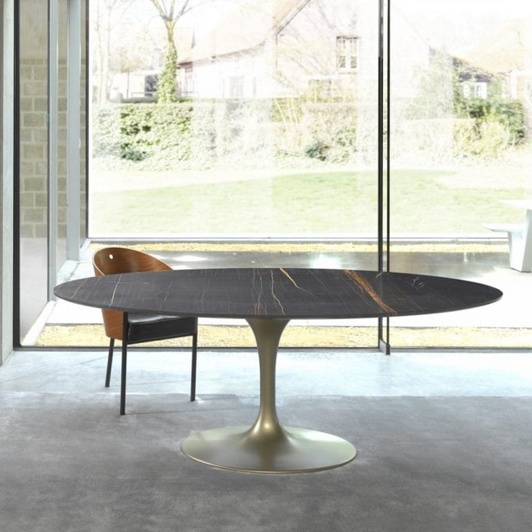 Flute Oval Dining Table - Ginger Jar Furniture